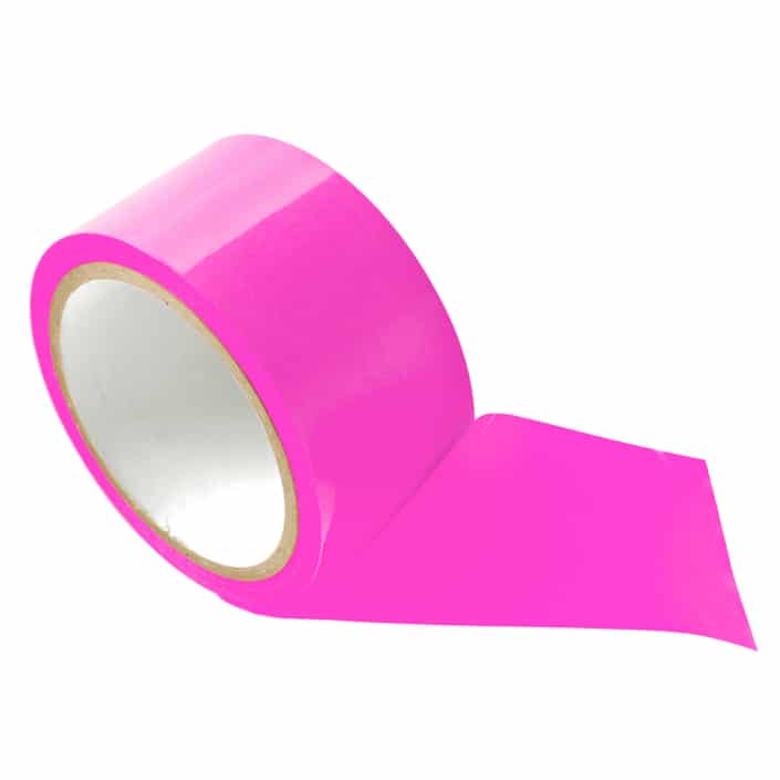 PVC Bondage Tap – Pink – Chicago Dungeon Rentals